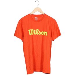 Wilson T-Shirt Herren Gr&ouml;&szlig;e M Second Hand orange