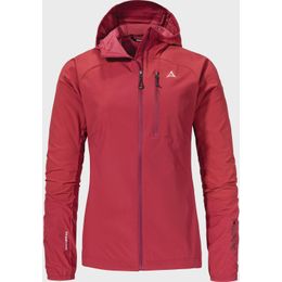 Sch&ouml;ffel SCH&Ouml;FFEL Damen Outdoorjacke "Hybrid Jk Style Mamry WMS", rot, Gr. 38, Oberstoff: 90% Polyester, 10% Elasthan; (Coating: Polyurethan); Oberstoff