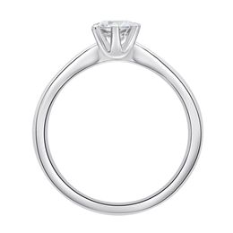 ONE ELEMENT Damen Diamantring "0.2 ct Diamant Brillant Ring aus 585 Wei&szlig;gold", 58, 0,2, Diamanten Gold Wei&szlig;gold 585, silber, Diamanten, Gold,