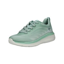 Tamaris Damen Sneaker "Tamaris Sneaker Textil", Gr. 36mint, Textil, Schuhe