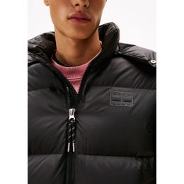 Tommy Jeans Herren Steppjacke "ALASKA DOWN PUFFER"schwarz, Gr. L, unifarben, Web, Obermaterial: 100% Polyester, Jacken, &Uuml;bergangsjacke Regular fit