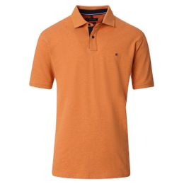 Casamoda Herren Poloshirt "Casamoda Polo-Shirt uni", orange, Gr. M, 95% Baumwolle, 5% Elasthan, Shirts