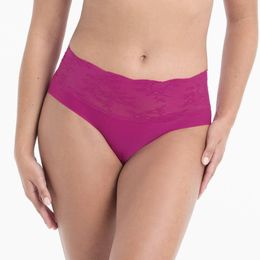 Taillenslip ANITA SINCE 1886 "Essential Lace", Damen, Gr. M, pink, Obermaterial: 63% Polyamid, 28% Elasthan, 9% Baumwolle, eng, Unterhosen Taillenslip, weich, feminin, elastisch, bequem, dekoratives Spitzenband