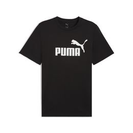 Puma Herren T-Shirt "Essentials No. 1 Logo T-Shirt Herren", schwarz, Gr. XS, Obermaterial: 100% Baumwolle; Rippe: 20% Polyester, 80% Baumwolle, Shirts