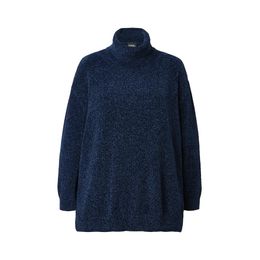 Ulla Popken Pullover Damen Gr&ouml;&szlig;e 4XL/5XL dunkelblau
