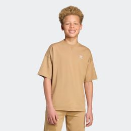 Jungen T-Shirt "TEE"cardboard, Gr. 164, adidas originals, Obermaterial: 100% Baumwolle, Shirts, lockere Passform, f&uuml;r Kinder, mit aufgesticktem