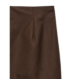 V&eacute;ro Moda VERO MODA Damen Anzughose "VMHAILEY HW WIDE PLEAT PANT NOOS", braun, Gr. 40, unifarben, Web, Obermaterial: 80% Polyester, 20% Viskose, Hosen, Hose