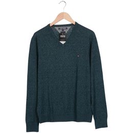 Tommy Hilfiger Pullover Herren Gr&ouml;&szlig;e XL Second Hand gr&uuml;n