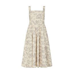 Lily & Lionel LILY AND LIONEL Damen Midikleid "Hayley Corset Inspired Midi Dress Damen"beige, Gr. 44, 100% Baumwolle, Kleider