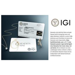ONE ELEMENT Damen Diamantring "0.15 ct Diamant Brillant Memoire Ring aus 585 Wei&szlig;gold", 57, 0,15, Diamanten Gold Wei&szlig;gold 585, silber, Diamanten,