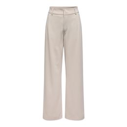 Jacqueline de Yong JDY Damen Anzughose "JDYGEGGO LIFE OCCASION PANT JRS NOOS", beige, Gr. XL, unifarben, Jersey, Obermaterial: 95% Polyester, 5% Elasthan, Hosen,