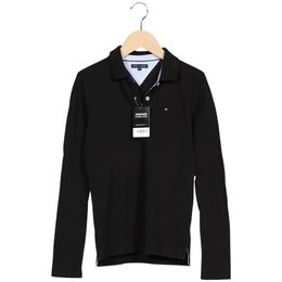 Tommy Hilfiger Poloshirt Damen Gr&ouml;&szlig;e XS Second Hand schwarz