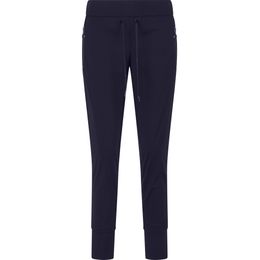 Damen Jogger Pantsschwarz deep water, Gr. 36, Sportalm KITZB&Uuml;HEL, unifarben, Web, Obermaterial: 59% Polyamid, 41% Elasthan, Hosen, Regular fit mit