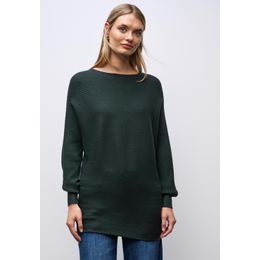 Street One Damen Strickpullover, gr&uuml;n, Gr. 40, unifarben, Strick, Obermaterial: 52% Viskose, 28% Polyester, 20% Polyamid, Pullover, mit feiner
