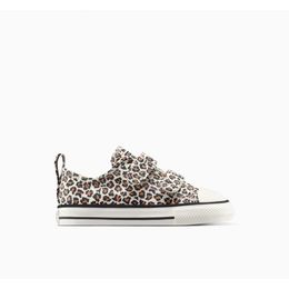 Converse M&auml;dchen Sneaker "CHUCK TAYLOR ALL STAR 2V", Gr. 26egret, wei&szlig;, schwarz, Textil, Schuhe