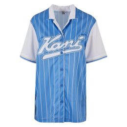 Karl Kani Damen Karohemd "Karl Kani Damen"blau, Gr. S, 100% Polyester, Hemden