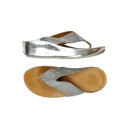 fitflop Sandalen Damen Gr&ouml;&szlig;e 37 Second Hand silber