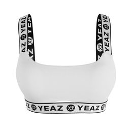 YEAZ Damen Bustier-Bikini-Top "Bikini Top BAGATELLE", wei&szlig;, Gr. XL, Obermaterial: 74% Nylon NY. 26% Elasthan EL., Bikini-Oberteile