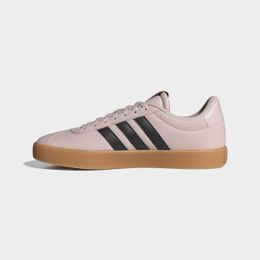 Herren Sneaker "VL COURT 3.0", adidas Sportswear, Gr. 41, rosa, Leder, Synthetik, Schuhe, inspiriert vom Design des adidas samba