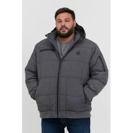 Blend Herren Winterjacke "BHBoris Big & Tall"smoked pearl, Gr. XXXL, meliert, 65% Nylon, 35% Polyester, Jacken, W&auml;rmende Winterjacke in gro&szlig;en Gr&ouml;&szlig;en