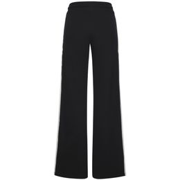 H.I.S. H.I.S Damen Loungehose, Gr. 44schwarz, Sweatware, Obermaterial: 60% Baumwolle, 40% Polyester, unifarben, Hosen, aus weicher Sweatware mit