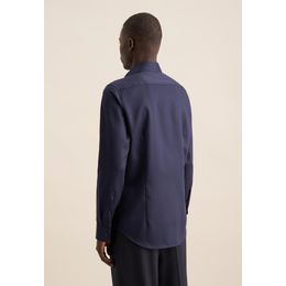 Seidensticker Herren Businesshemd "Schwarze Rose"dunkelblau, Gr. 41, unifarben, 100% Baumwolle, Hemden, Slim 1/1 Kentkragen Uni