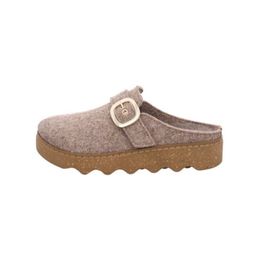 Rohde Damen Hausschuh "Rohde Hausschuhe Filz", Gr. 40, beige, Filz, Schuhe