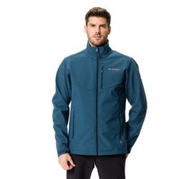 Vaude Herren Softshelljacke "MEN'S CYCLONE JACKET VI"baltic sea u, Gr. XXL, Obermaterial: 100% Polyester, Jacken, winddicht, wasserabweisend, aus