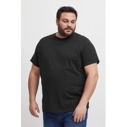 Blend Damen T-Shirt "BHGila Big & Tall", schwarz, Gr. 5XL, unifarben, Web, 85% Baumwolle, 15% Viskose, Shirts, Klassisches T-Shirt mit