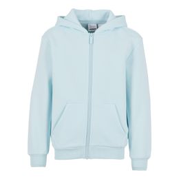 Karl Kani Kinder Kapuzenpullover "Karl Kani Varsity Palm Print Zip Hoodie Junior"turquoise, Gr. 122, mehrfarbig, 70% Baumwolle, 30% Polyester,
