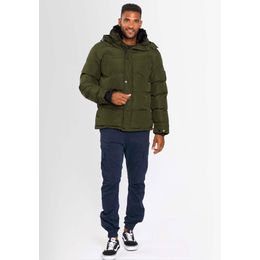 Herren Winterjacke "ASEzkimo", gr&uuml;n, Gr. XL, Alessandro Salvarini, Obermaterial: 100% Polyester. Innenseite: 100% Polyester. Futter: 100% Polyester.