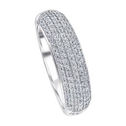ONE ELEMENT Damen Diamantring "0,31 ct Diamant Brillant Ring aus 585 Wei&szlig;gold", 58, 0,31 mit Diamant, Diamanten Gold Wei&szlig;gold 585, silber, Diamanten,
