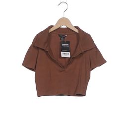 MONKI Poloshirt Damen Gr&ouml;&szlig;e S Second Hand braun