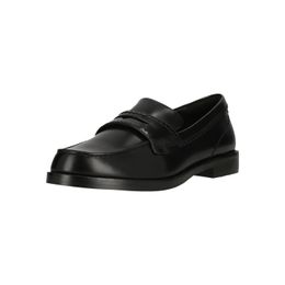 Clarks Damen Slipper "Straven", Gr. 39schwarz, Leder, Schuhe, im eleganten Look mit bequemer Sohle