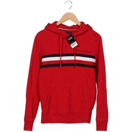 Tommy Hilfiger Kapuzenpullover Herren Gr&ouml;&szlig;e M Second Hand rot