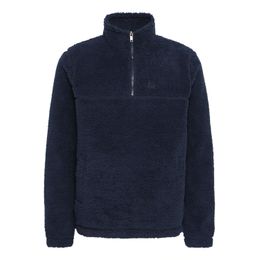Blend Herren Strickfleece-Pullover "Strickfleece-Pullover BHTotten", blau, Gr. L, Obermaterial: 100% Polyester PES., Jacken
