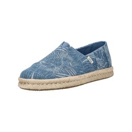Toms Shoes TOMS Herren Espadrille "TOMS Halbschuhe Textil", Gr. 47,5, blau, Textil, Schuhe