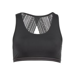 s.Oliver Damen Bustier, Gr. 36schwarz, Obermaterial: 92% Polyamid, 8% Elasthan. Spitze: 90% Polyamid, 10% Elasthan, gemustert, Basic, BHs, mit