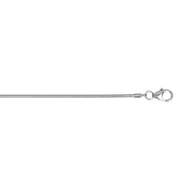ONE ELEMENT Damen Silberkette "Halskette Tonda rund Reif aus 925 Silber &Oslash; 1,2 mm", 42, Silber 925 (Sterlingsilber), silber, Silber 925