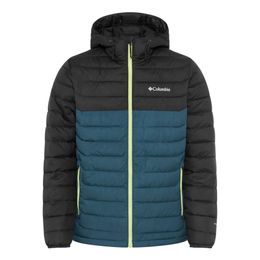 Columbia Herren Steppjacke "Powder Lite II Hooded Jacket"everblau, shark, Gr. XXL, Web, Obermaterial: 100% Polyester. Wattierung: 100% Polyester,