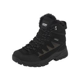 Icepeak Damen Outdoorwinterstiefel "AREZZO", Gr. 41basic schwarz, Synthetik, Textil, Schuhe, Winterschuhe, Winterboots, Snowboots, gef&uuml;ttert &