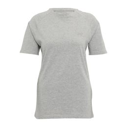 DEF Damen T-Shirt "DEF Herren Kai T-Shirt"grau, Gr. L, unifarben, 100% Baumwolle, Shirts