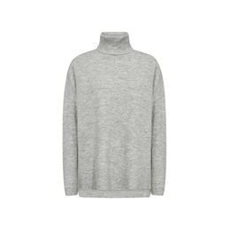 soyaconcept Damen Strickpullover "Soya Concept Sweater SC-NESSIE 47"99110 lt grau melange, Gr. XS, Obermaterial: 49% Polyacryl, 26% Wolle, 22%