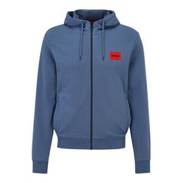 Hugo Zip-Up Hoodie 'Daple' male Blue size S