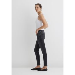 Mavi Damen R&ouml;hrenjeans "SOPHIE"smoke brushed glam, Gr. 26, 86% Baumwolle, 12% Polyester, 2% Elasthan, Jeans, Slim Skinny Jeans