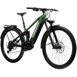 KROSS E-Bike "KROSS E-SUV Grist 1.0 29" gr&uuml;n", 38cm, 29 Zoll (73,66cm), gr&uuml;n, Elektrofahrr&auml;der, Pedelec, Elektrofahrrad f&uuml;r Damen und Herren, MTB
