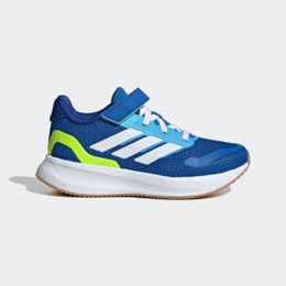 Kinder Laufschuh "RUNFALCON 5 KIDS", adidas Sportswear, Gr. 32broyal, ftwwht, luclem, Synthetik, Textil, Schuhe, mit Klettverschluss