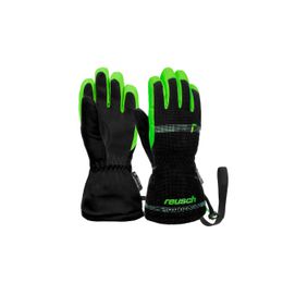 Reusch M&auml;dchen Skihandschuhe "Maxi R-TEX XT", gr&uuml;n, Gr. 5, mehrfarbig, 94% Polyester, 5% Polyurethan, 1% Elasthan, Handschuhe, mit warmer F&uuml;tterung