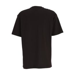 DROPSIZE Damen T-Shirt "Dropsize Heavy Regular Fit T-Shirt", schwarz, Gr. M, bedruckt, 100% Baumwolle, Shirts
