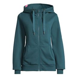 Salzhaut Zip-Up Hoodie 'S&ouml;&ouml;te' female Green size XXL
